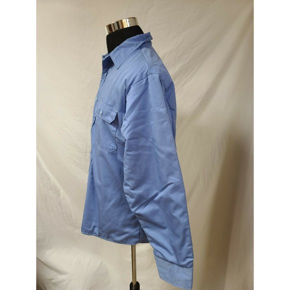 WearGuard | Shirts | Vtg Wearguard Xl Light Purple Lined Shirt Jacket ...